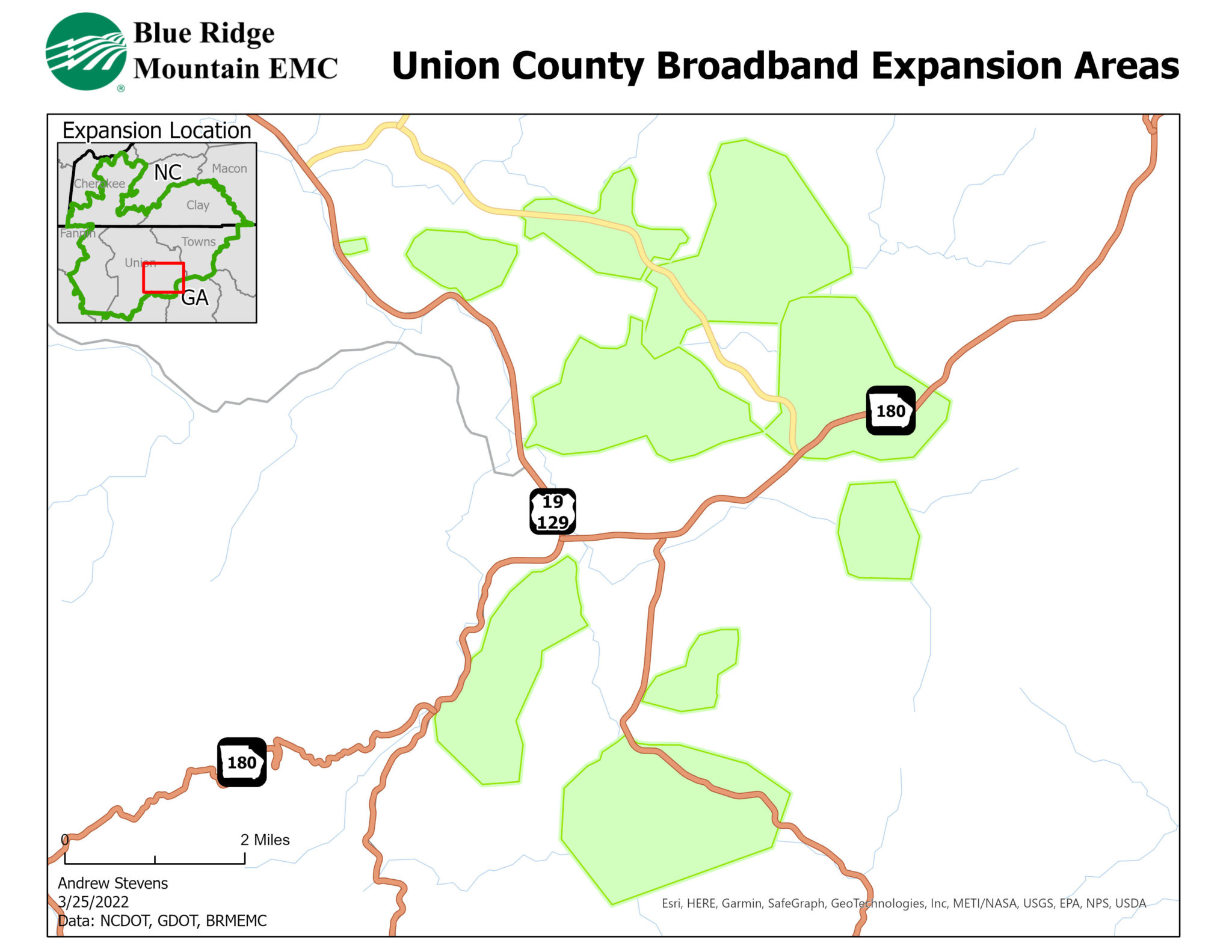 Union County Fiber Expansion – Blue Ridge Mountain Electric Membership ...